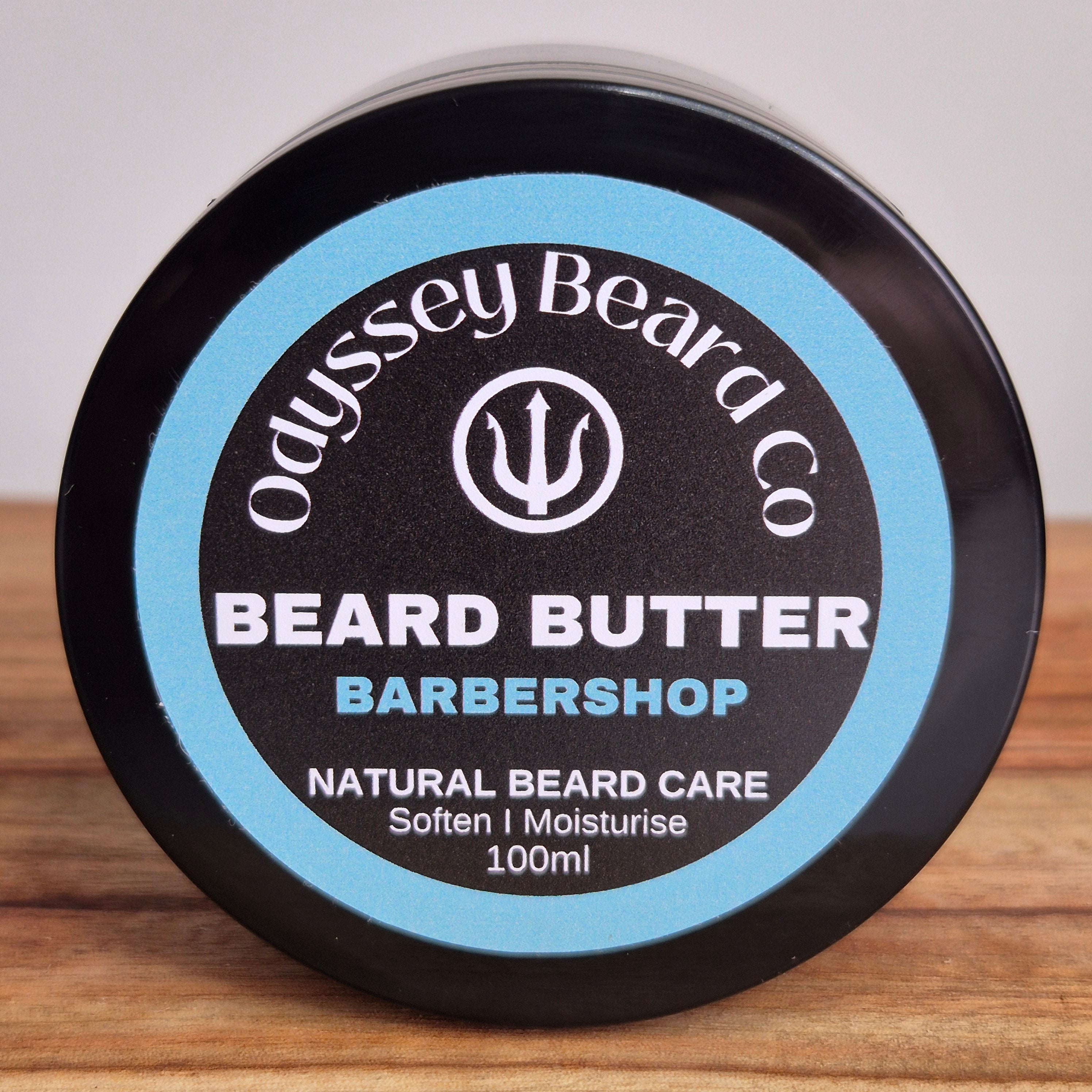 100ml Barbershop Beard Butter – Odyssey Beard Co