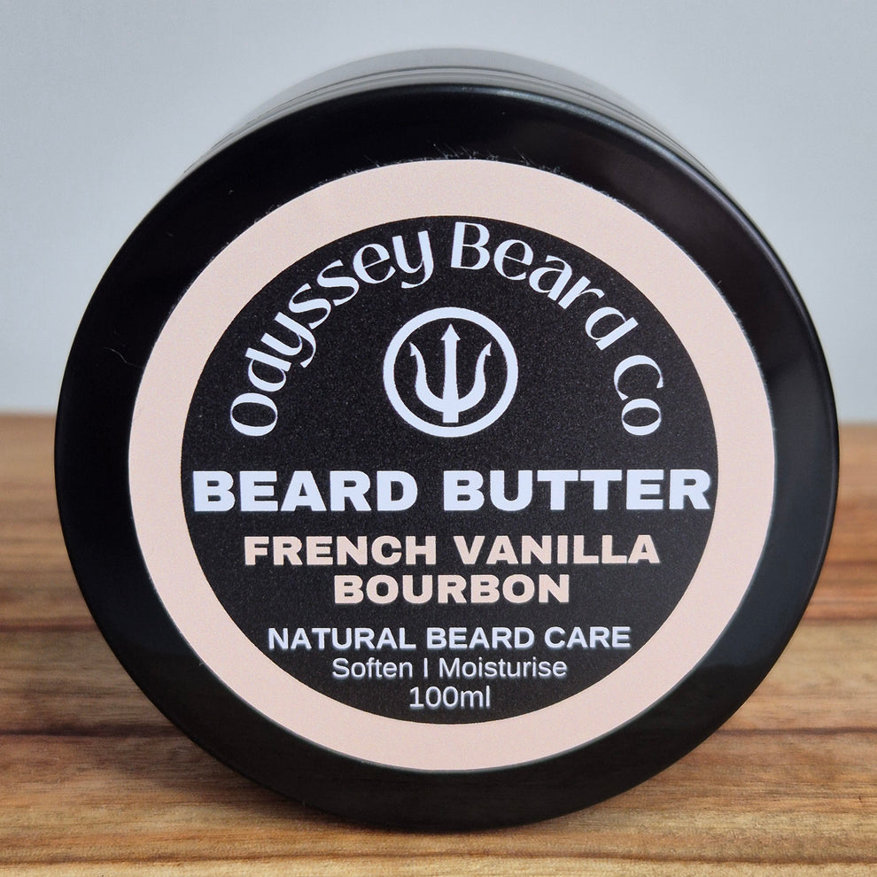 100ml French Vanilla Bourbon Beard Butter – Odyssey Beard Co
