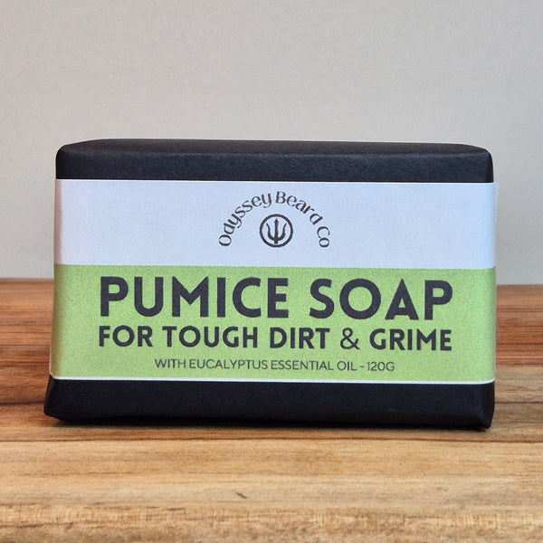 Exfoliating Pumice Stone Tradie Soap – Odyssey Beard Co