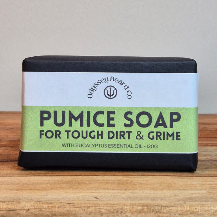 Exfoliating Pumice Stone Tradie Soap – Odyssey Beard Co
